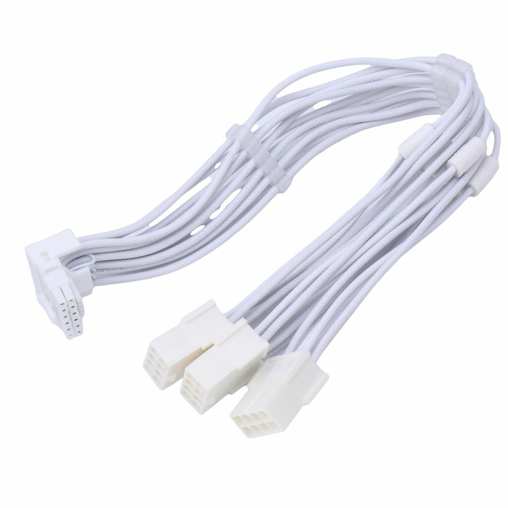 3x8pin 8PIN на 16Pin видеокарта кабель 90 градусов, 3X8PIN PLA