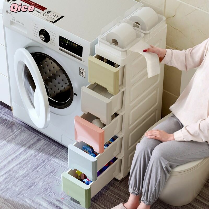 Выдвижной комод с подвижными блоками,25cmX38cmX80cm, пять выдвижных ящиков,25cmX38cmX80cm