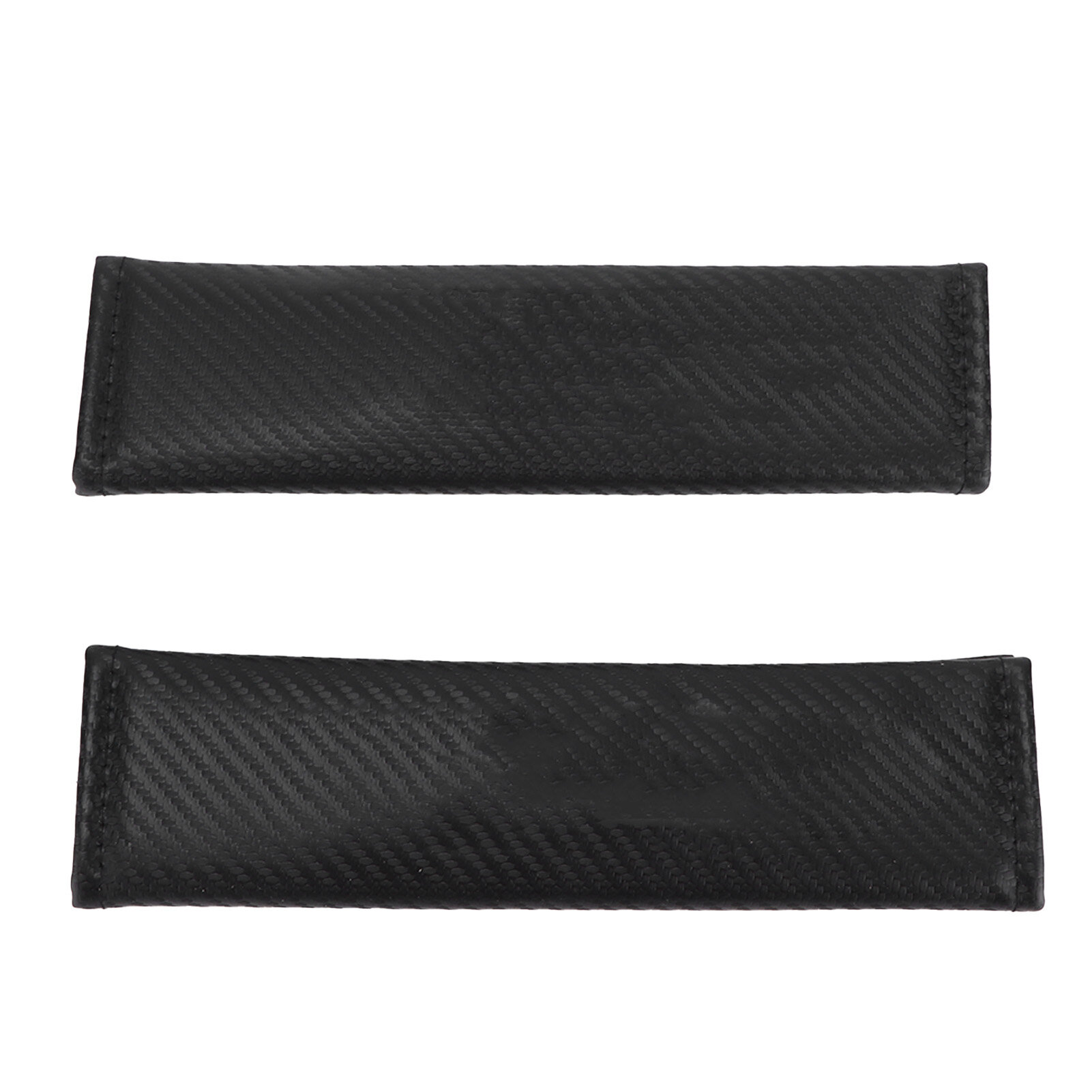 Комплект из двух накладок на ремни безопасности из полиэстера для передней и задней части автомобиля, универсальные, подходят для всех типов автомобилей.