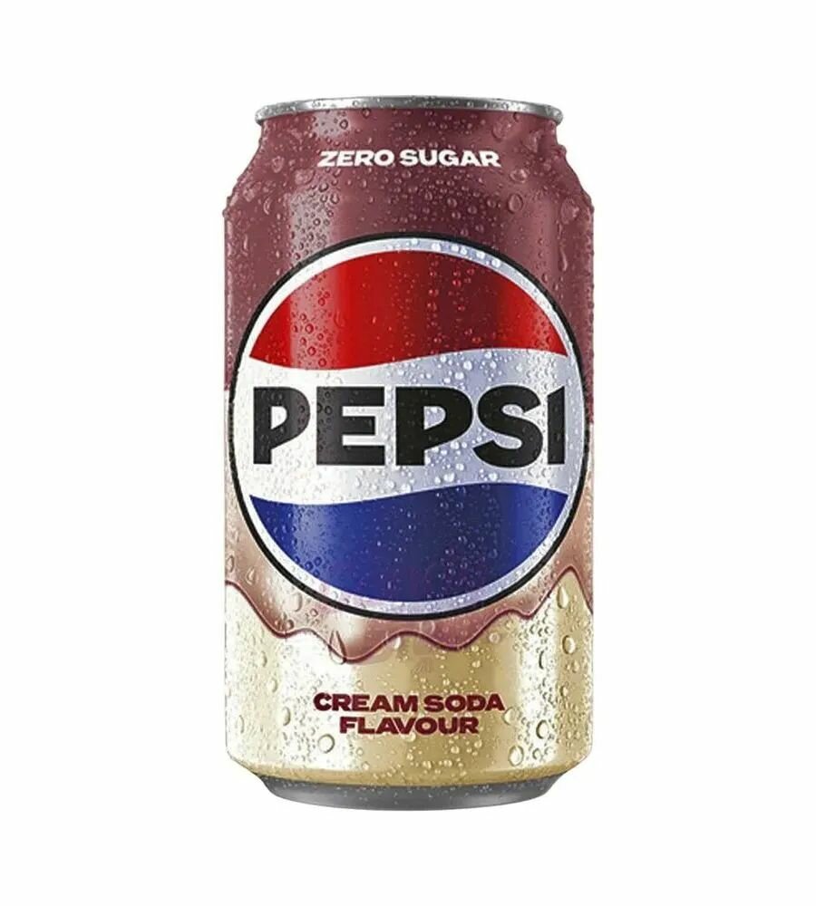 Газированный напиток Pepsi Cream Soda Zero Sugar 330 мл