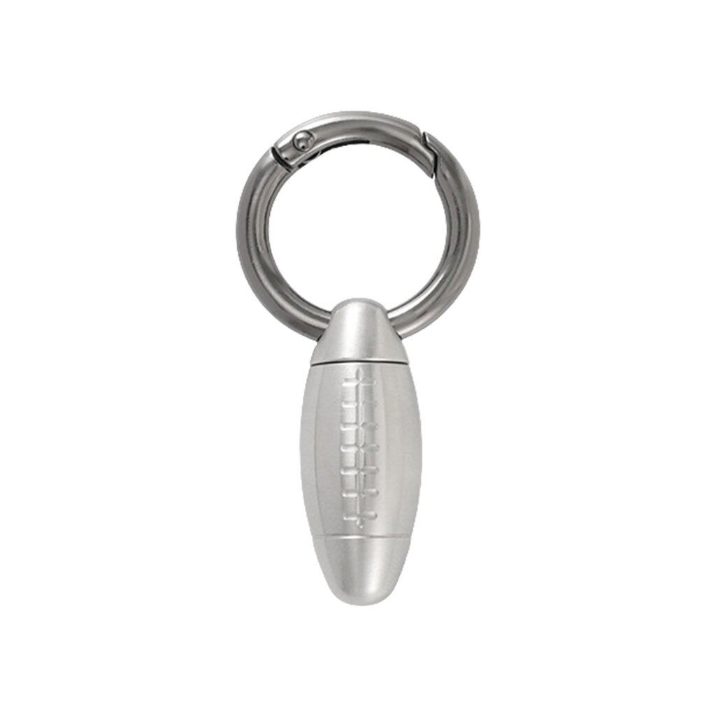 Флакон для лекарств из нержавеющей стали в форме оливы, небольшой, оригинальный цвет