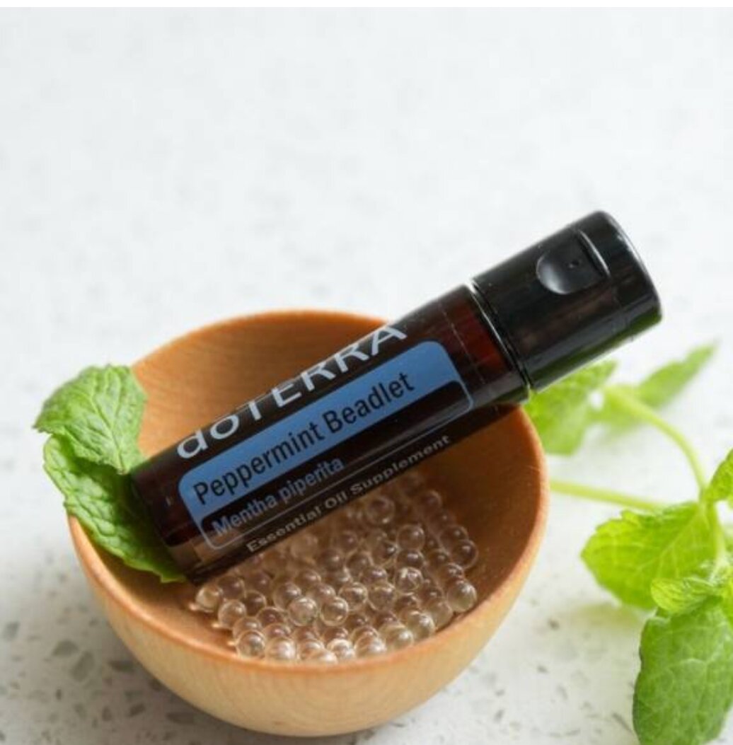 Эфирное масло doTERRA Мята перечная гранулы для приема внутрь
