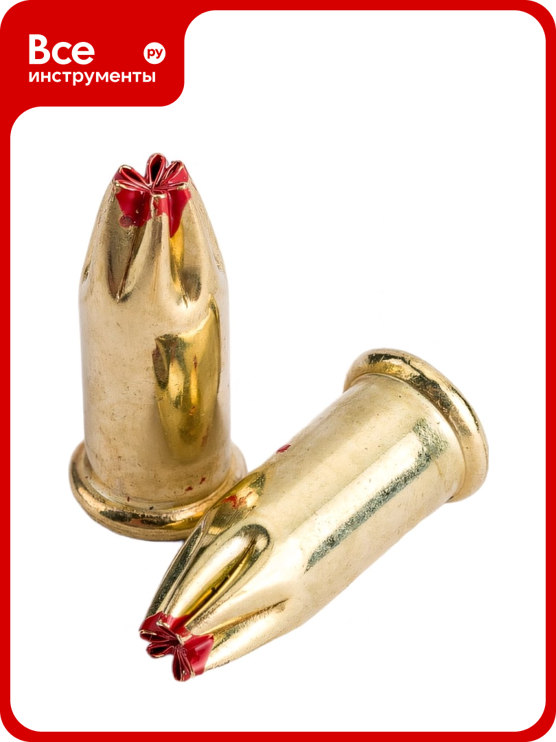 Патрон Gefest 6,8x18, красный