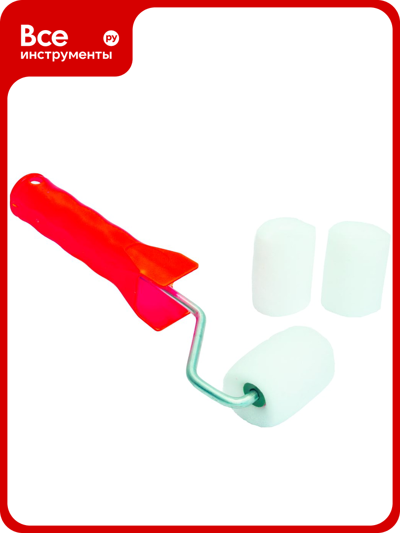 Мини-валик шабашка поролон, 50 мм, 2 шубки 108 0005 46011