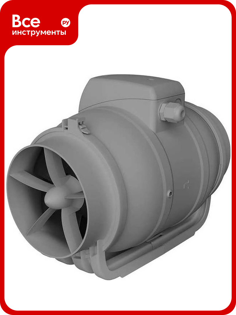 Вентилятор канальный ERA TYPHOON D125 осевой 2 скорости AT PRO TYPHOON 125 2SP AT