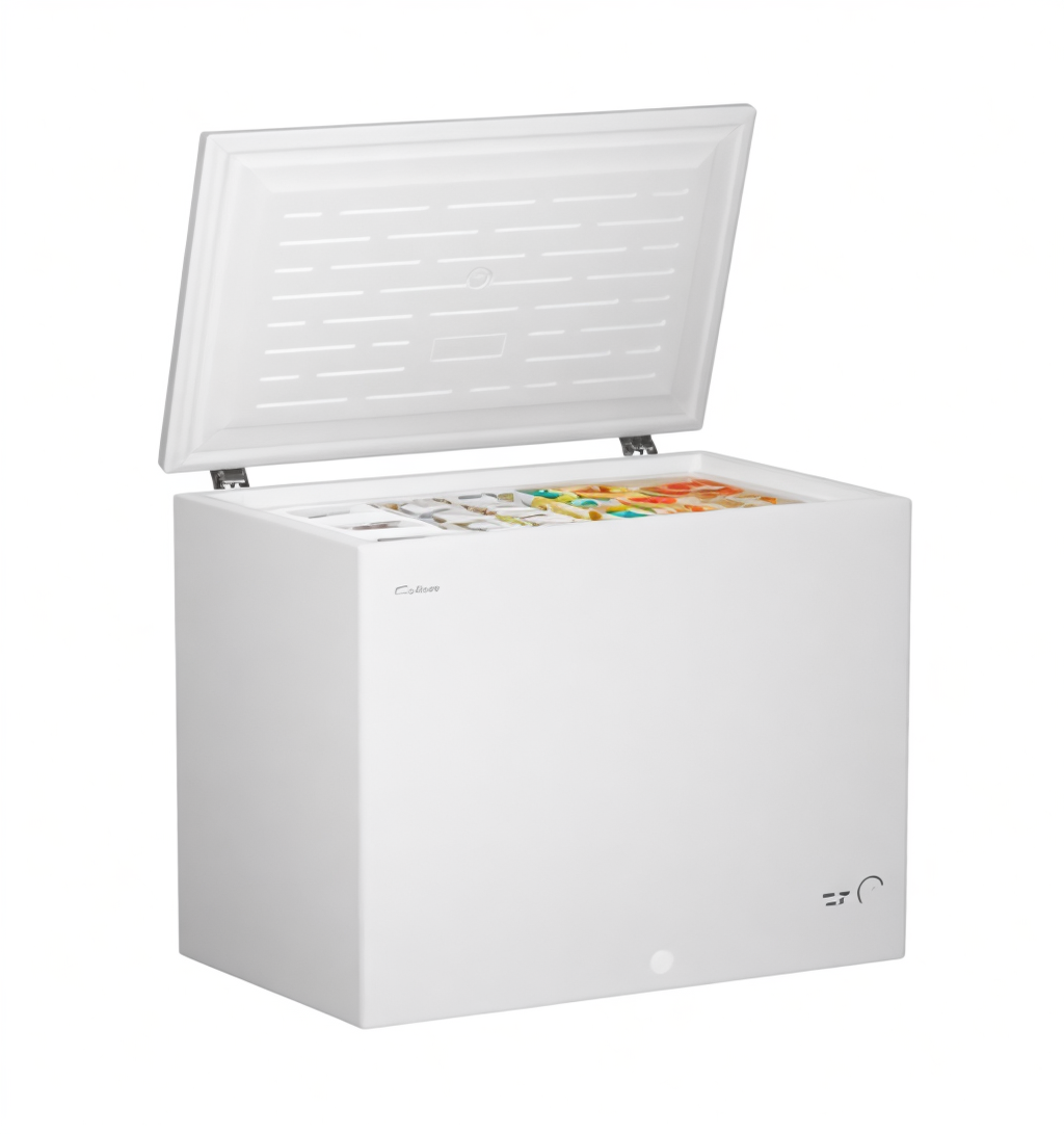 Морозильный ларь CANDY CCM301R, объем 301 литр, одна камера, цвет белый