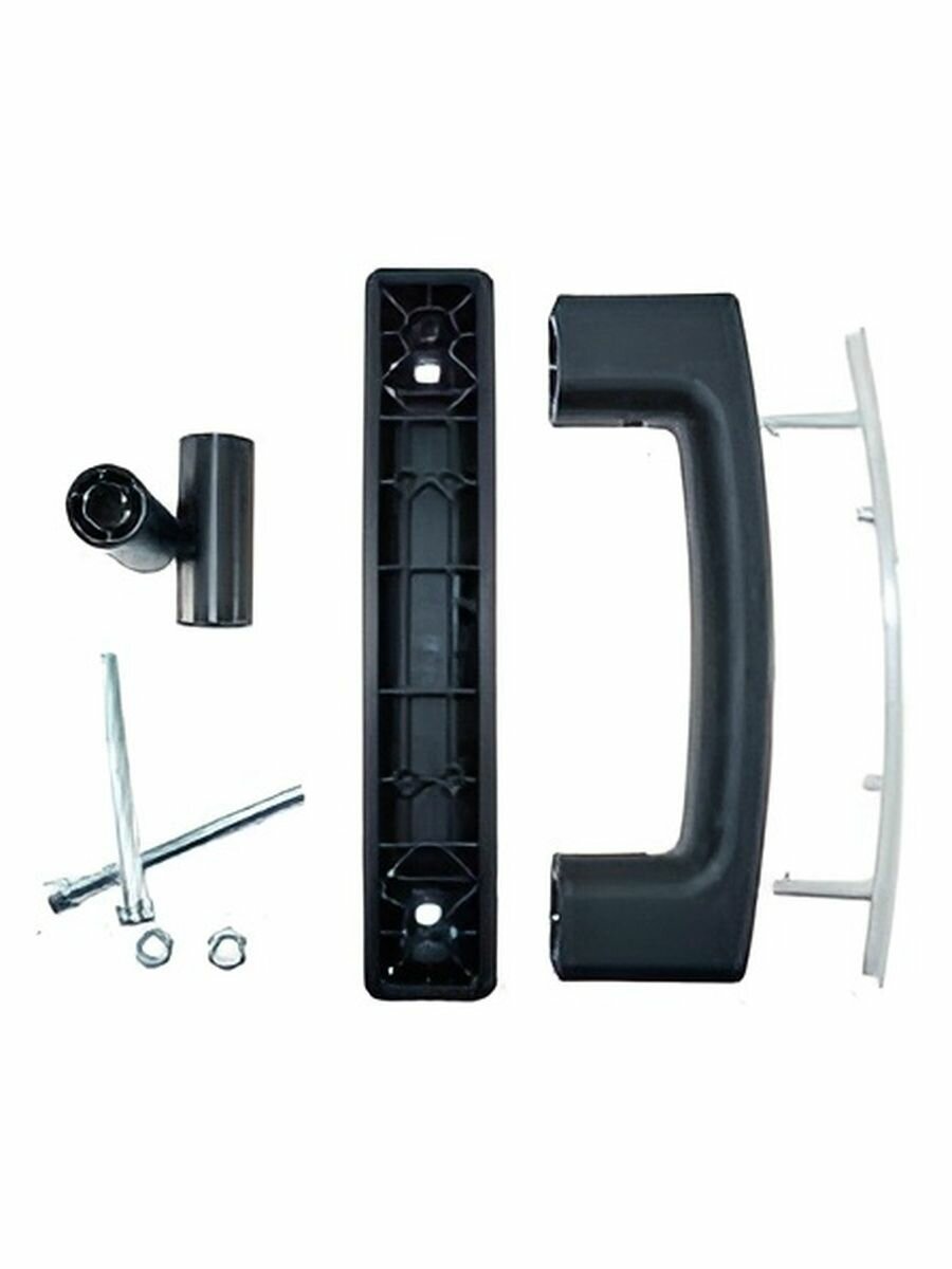 Двусторонняя ручка-скоба (1 накладка) для секционных ворот Alutech HGI-40.006