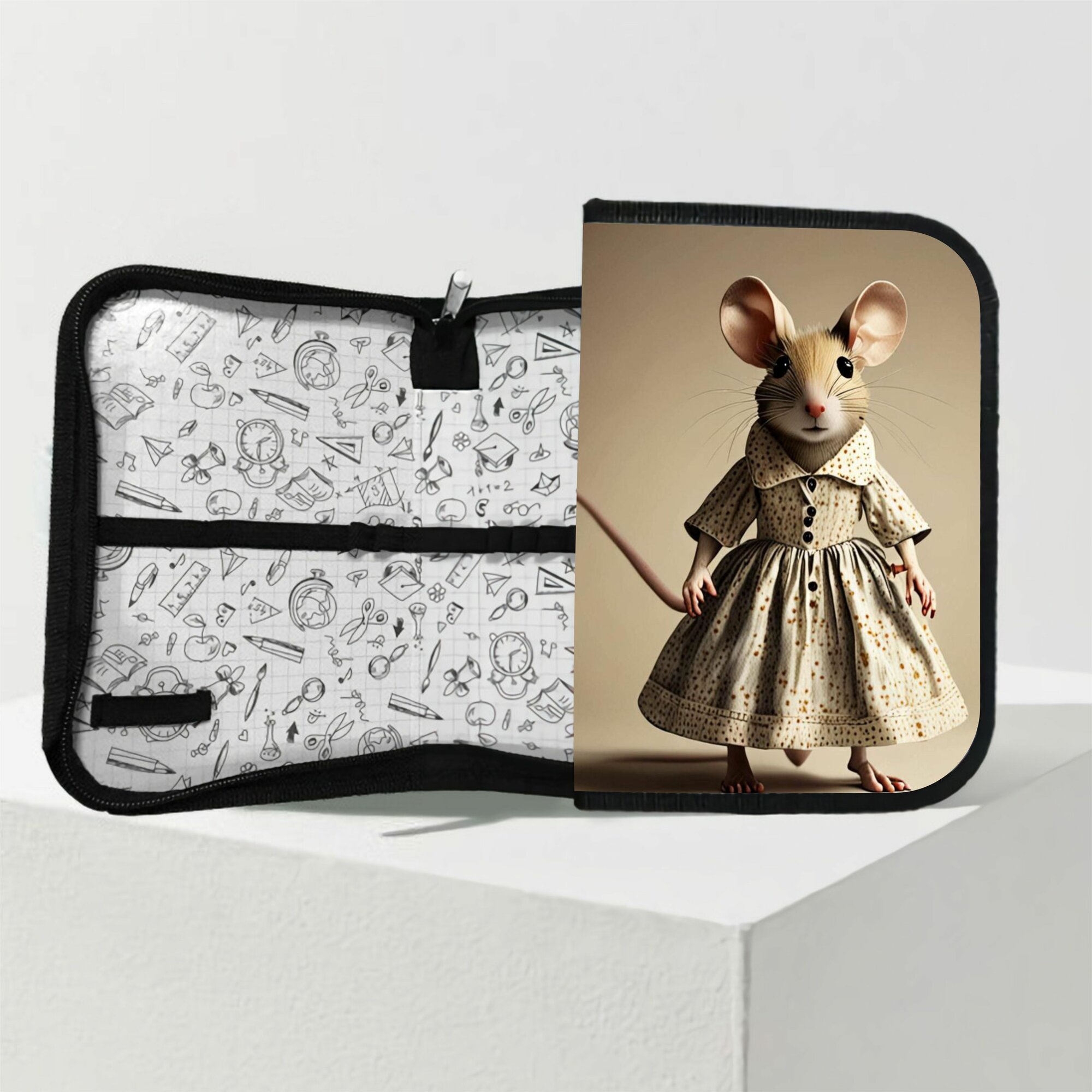 Школьный пенал "Крыса" №11