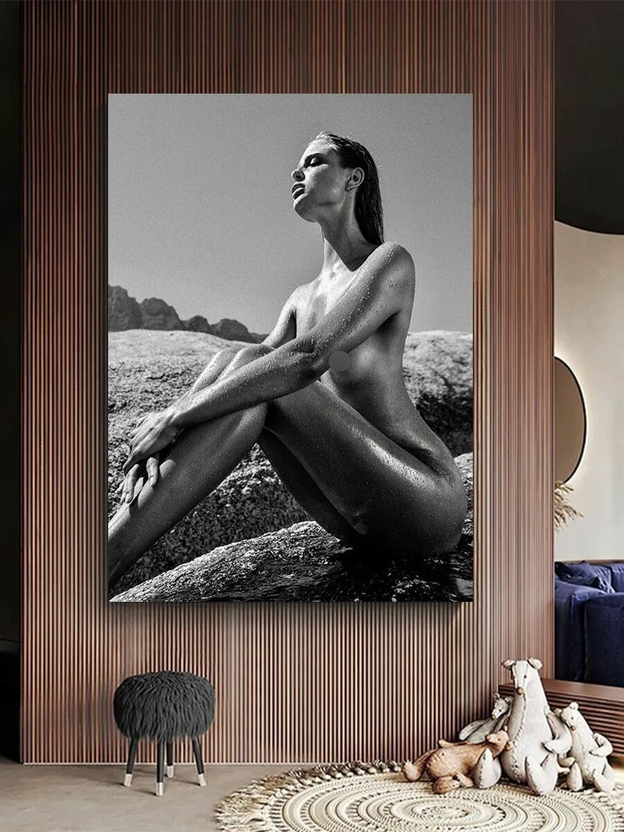 Постер 18+ / девушки, картина секс, из коллекции "Эротик", 40х60 см.