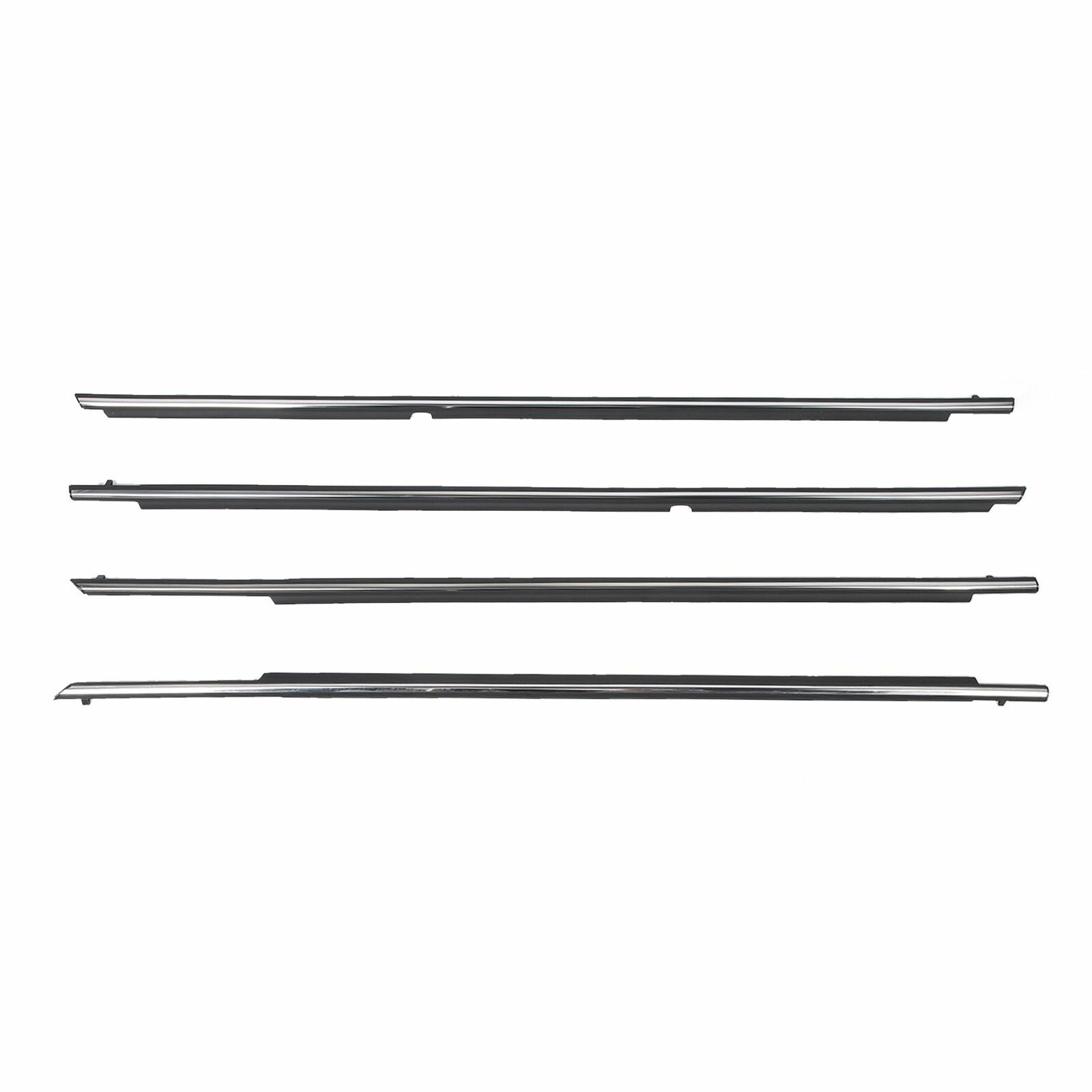 4PCS Молдинги оконные 75710 06080 для Toyota Camry XV40 2007-2011, Уплотнительная лента