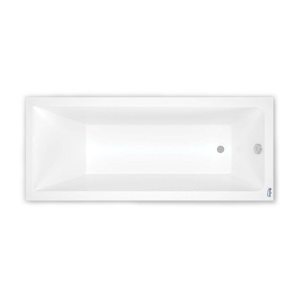 Акриловая ванна Alba Spa Gamma 180х70 ВПР0380000100 цвет Белый глянцевый