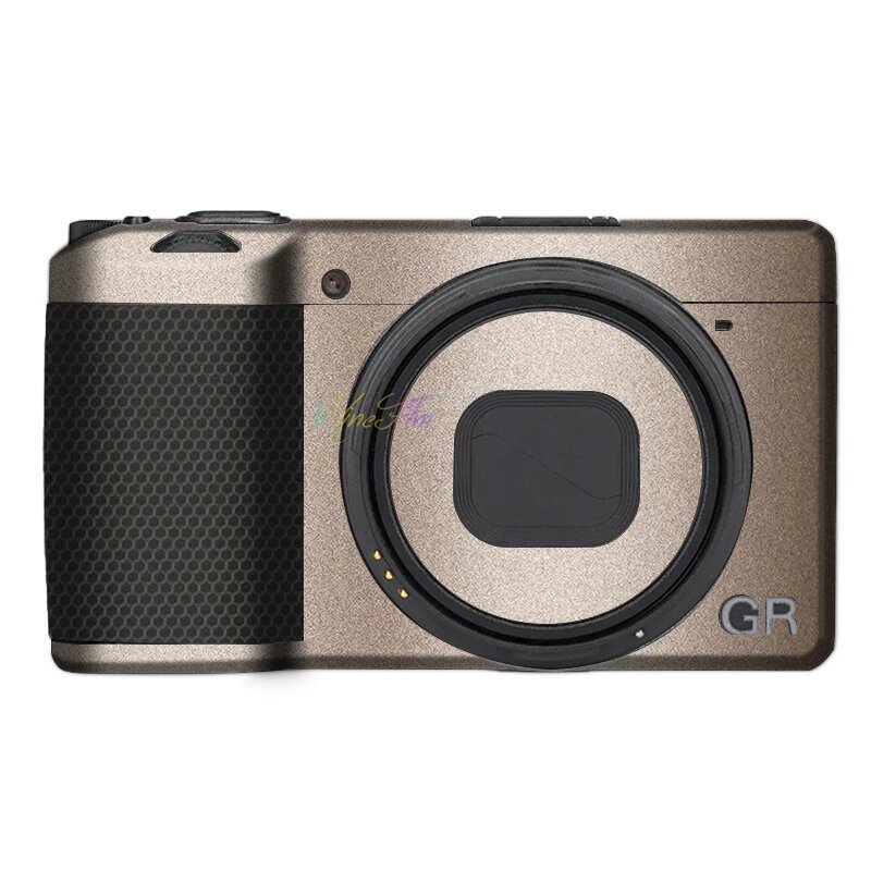 Наклейка для камеры Ricoh GRIIIX HineFilm Серебряный, Titanium