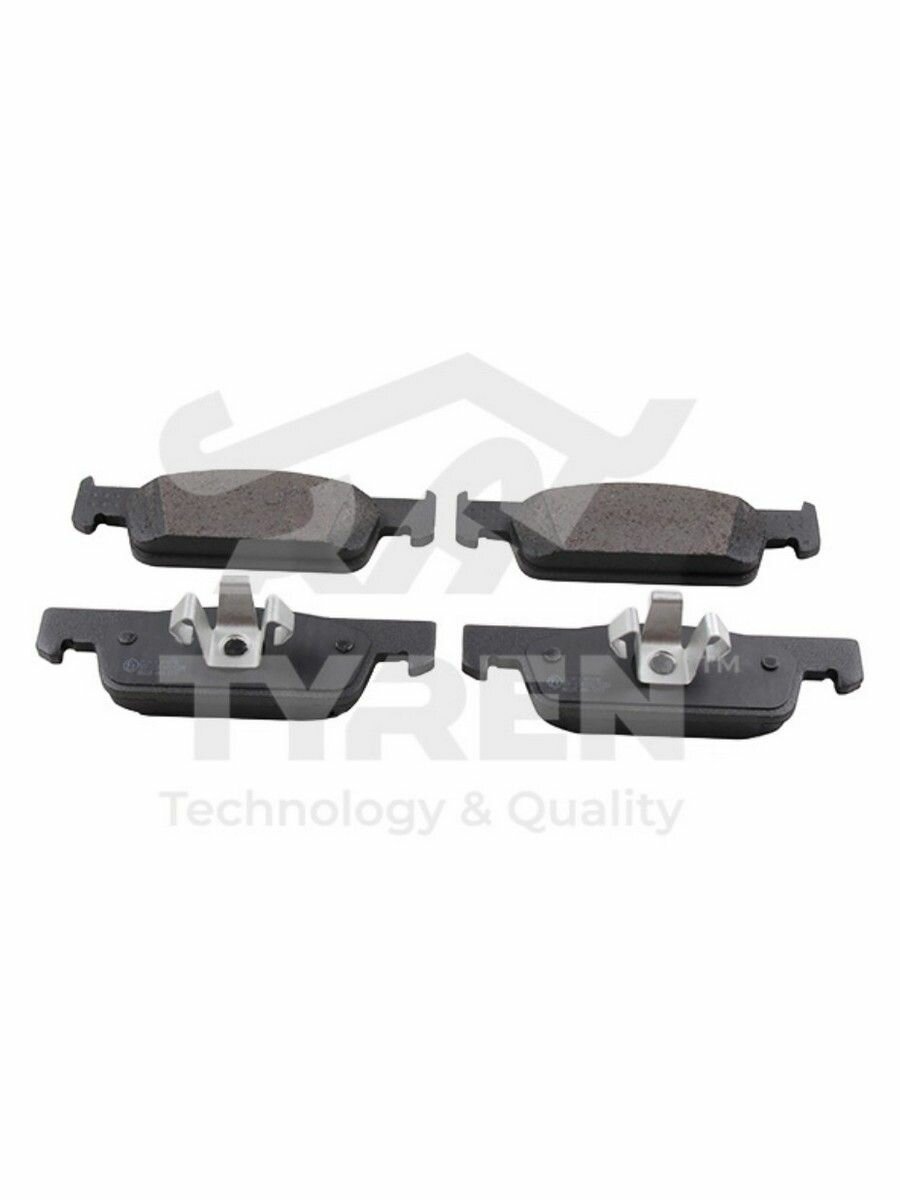 Колодки тормозные дисковые передние для а/м RENAULT Logan, Clio; DACIA Sandero, TYREN TYR1218011