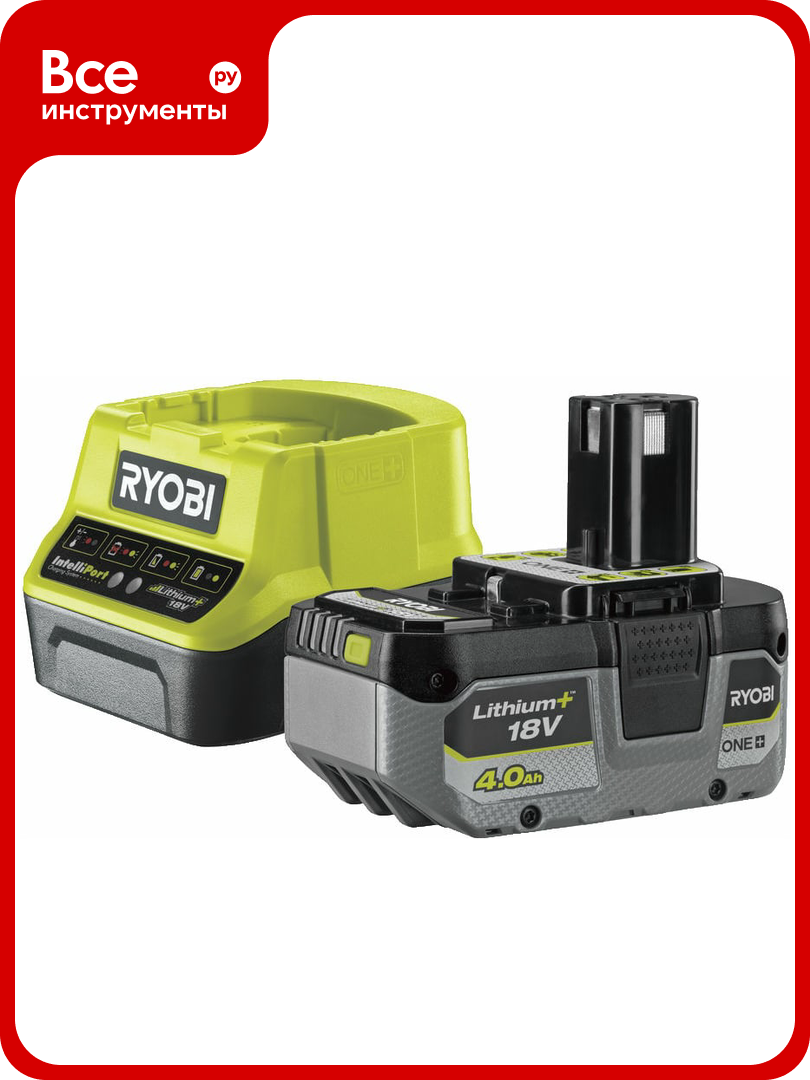 Набор RB1840X + RC18120 RC18120-140X Ryobi, 18 В