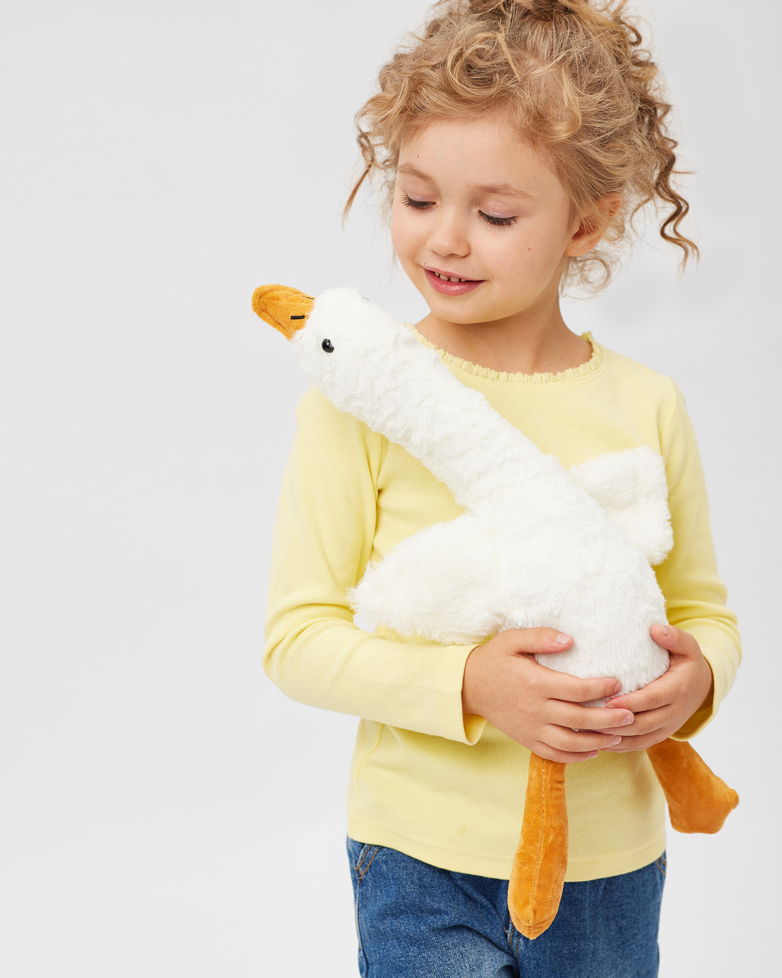 Мягкая игрушка Спутник гусь Обнимусь