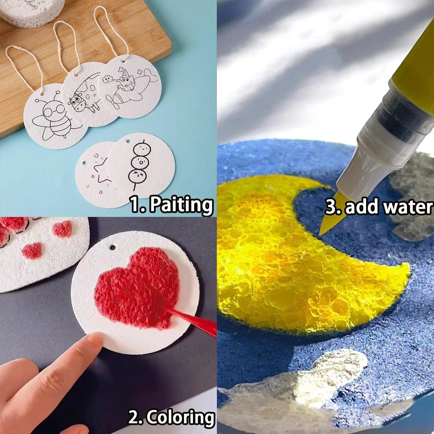 3D Волшебная Бумага для Рисования Белый, 3 pens — фото 1