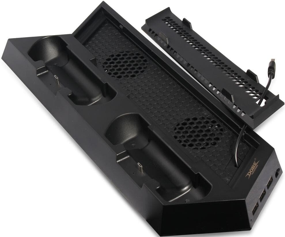 Вертикальная подставка MyPads с охлаждением для Sony PS4 Fat / Slim / Pro
