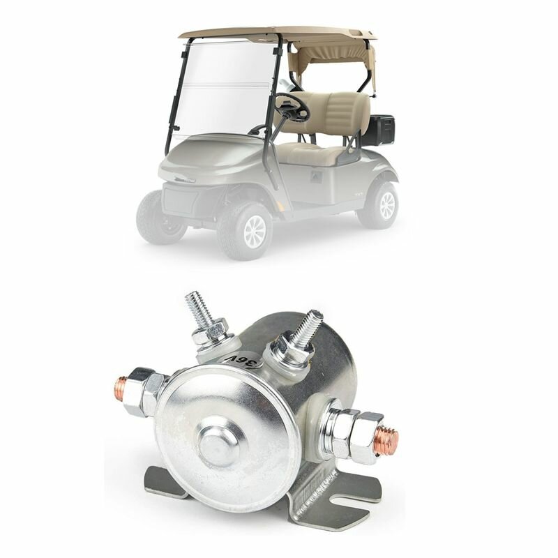 36V 4 клеммное электромагнитное реле MyPads совместимо с Series 1980-2010 Electric Golf Cart 15-242 15-243 15-334 27855-G01