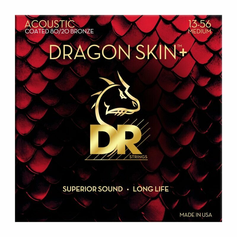 DR Strings 13-56 Dragon Skin+ DA8-13