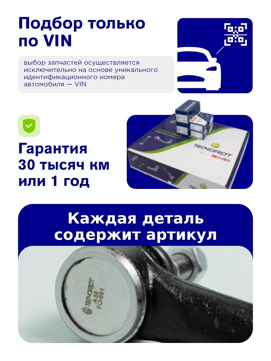 Рулевая тяга L/R BMW 3 E90, 1 E87 — фото 1