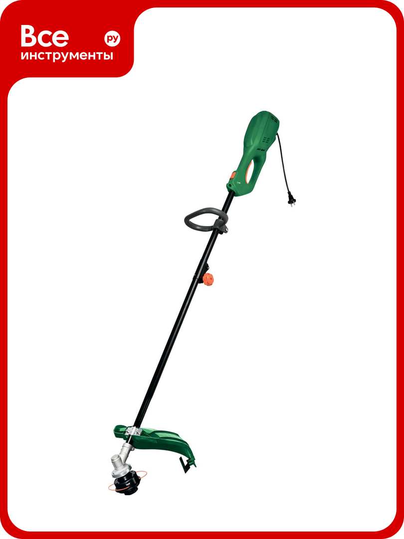 Электрическая мотокоса OASIS TE-100 Eco, 1000 Вт, красный