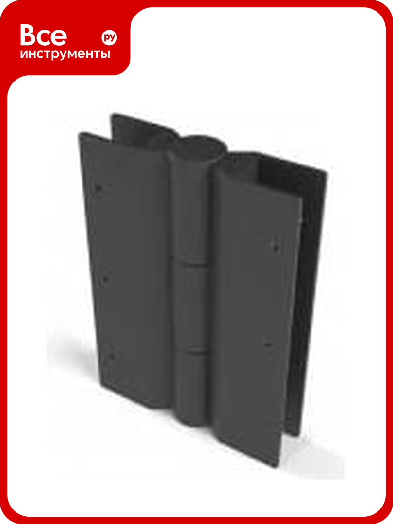 Комплект стыковочных элементов для грядок и клумб Еврогрядка 225x30, 4 шт, черный 5397, пластик