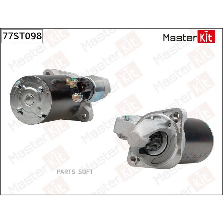 MASTERKIT 77ST098 77ST098 Стартер Hyundai TUCSON (TL TLE)/Kia SPORTAGE III (SL) 2011 - (0.9kw) ()