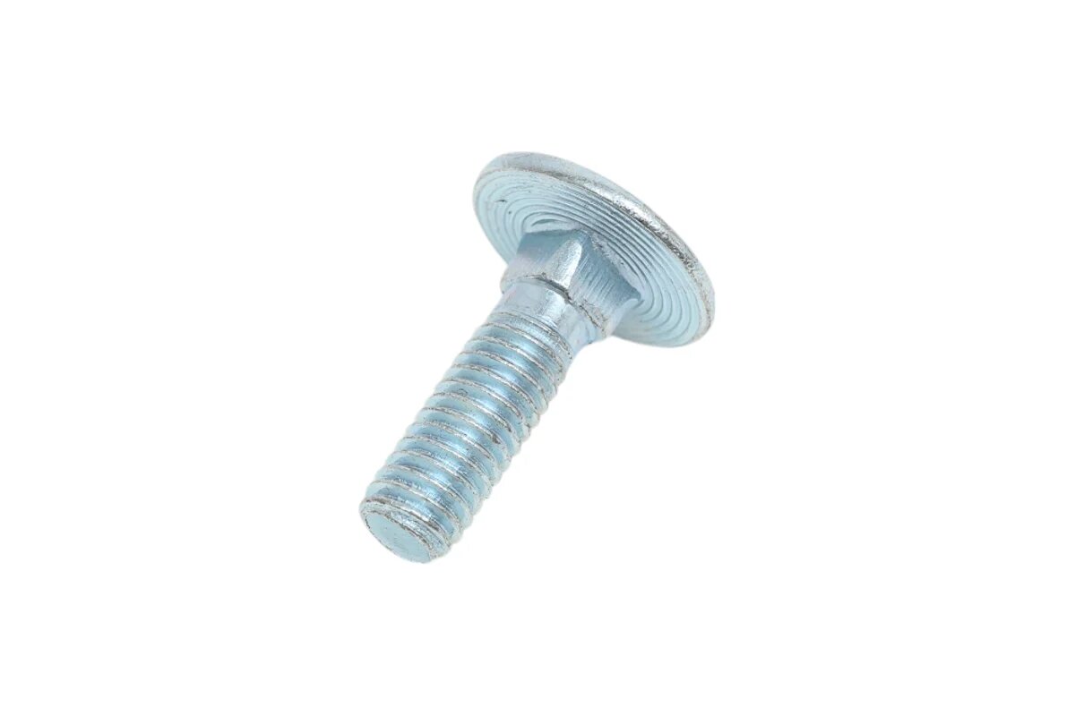 STEELREX Болт DIN 603 мебельный цинкованный М6x20 кор. с ок. для мебели 100 шт