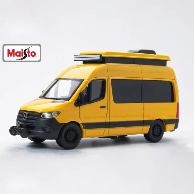 Литые игрушечные машинки Maisto Mercedes-Benz Sprinter MPV из легкого сплава. Миниатюрная модель игрушечной машинки для детей.