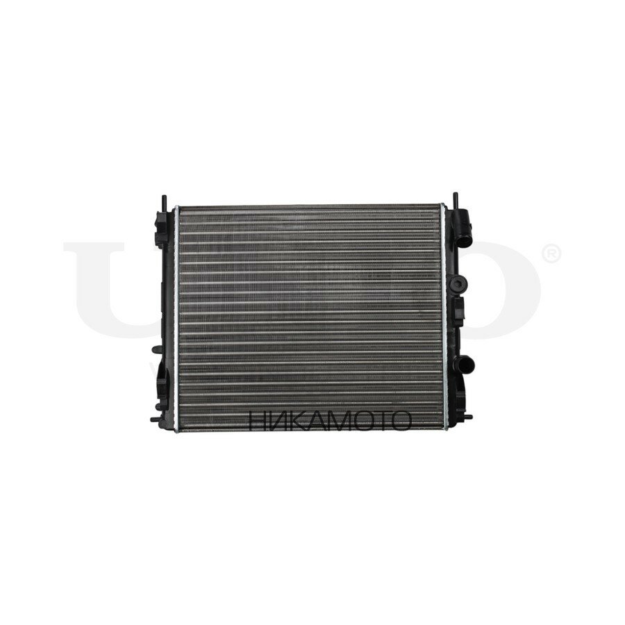 UNIO RAD-10011 Радиатор охлаждения двигателя Renault Logan 04-, Symbol 00-, Nissan Kubistar (X80) 03-
