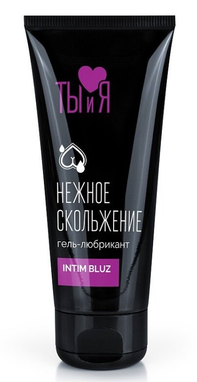 Анальная гель-смазка Intim Bluz 25 мл водная основа без запаха для комфортных ощущений