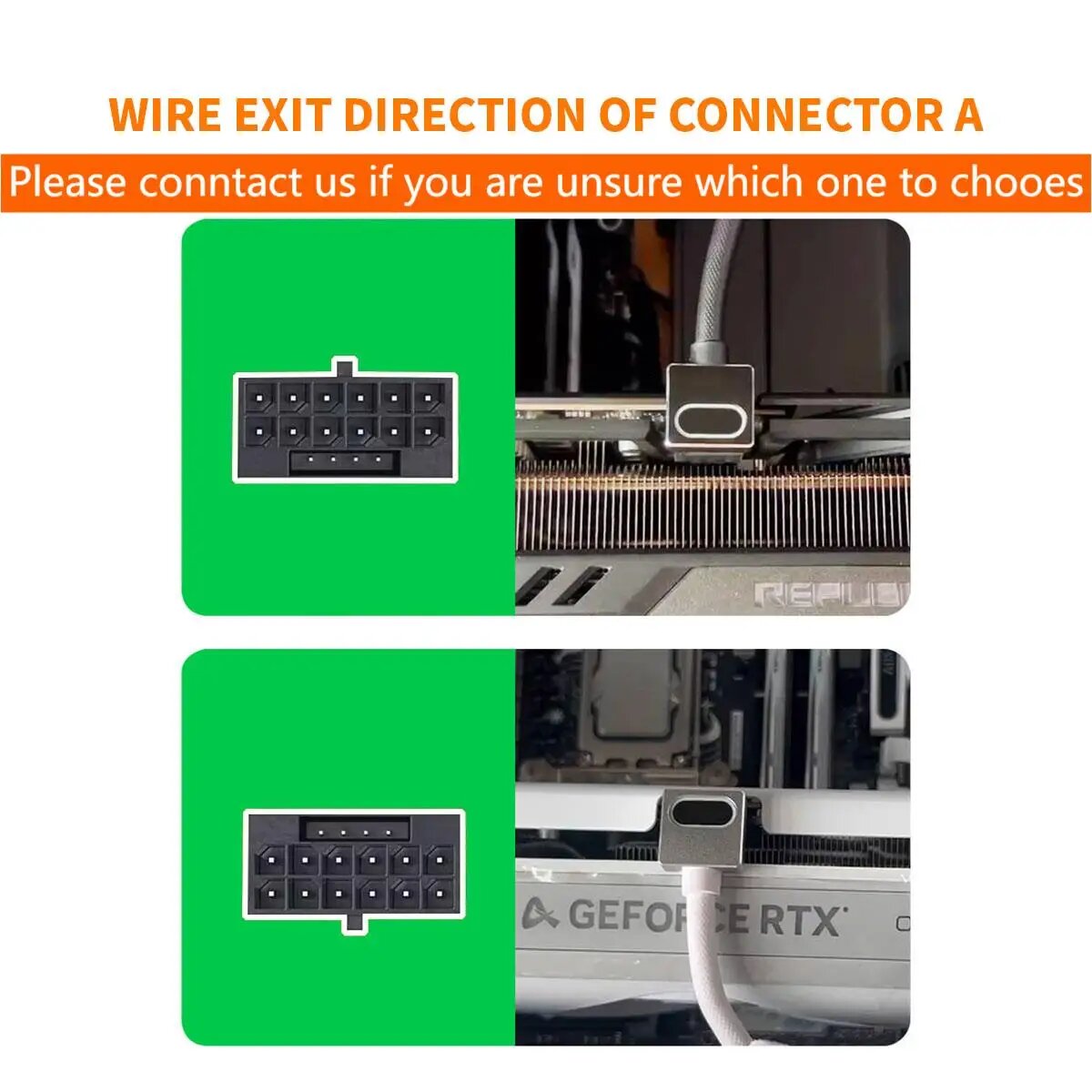 Кабель AIJS GPU16PIN 12VHPWR ARGB 40CM, 16-White A