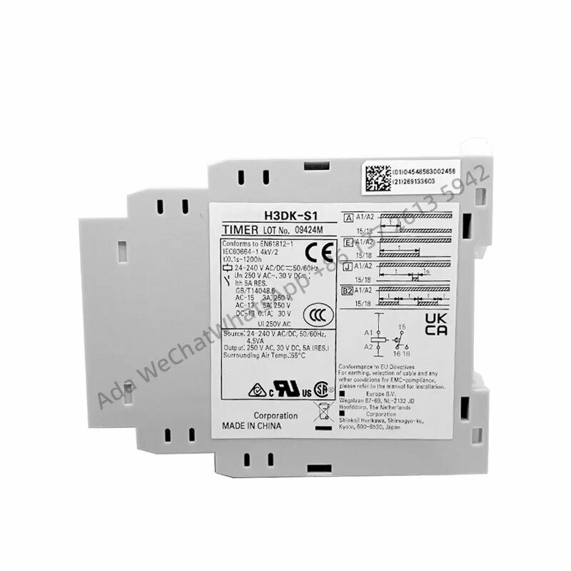 Таймеры H3DK-S1, H3DK-S2, H3DK-M1, H3DK-M2, H3DK-F, H3DK-G, D4NS-1AF в форме звезды/треугольника, оригинальные