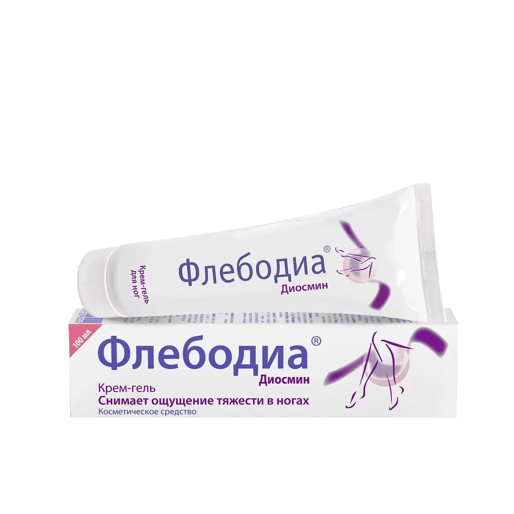 Флебодиа крем-гель для ног 100 мл 1 шт