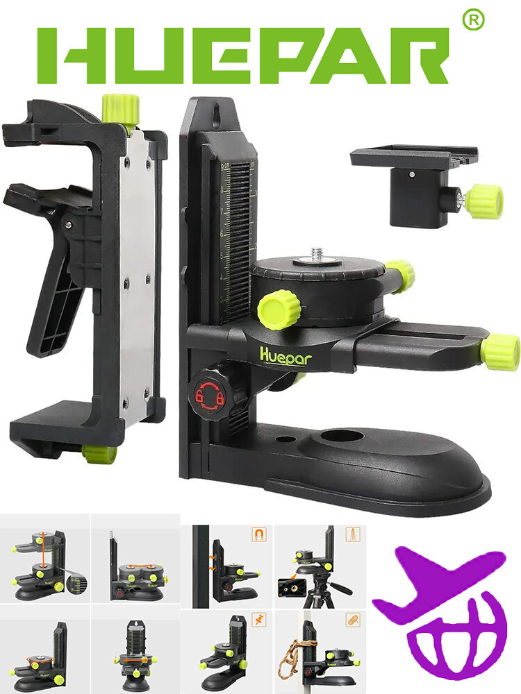Huepar Переходник для кронштейна тонкой настройки