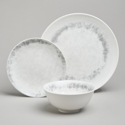 Набор обеденный Bronco "daily", 4 пер, 12 пр, серый