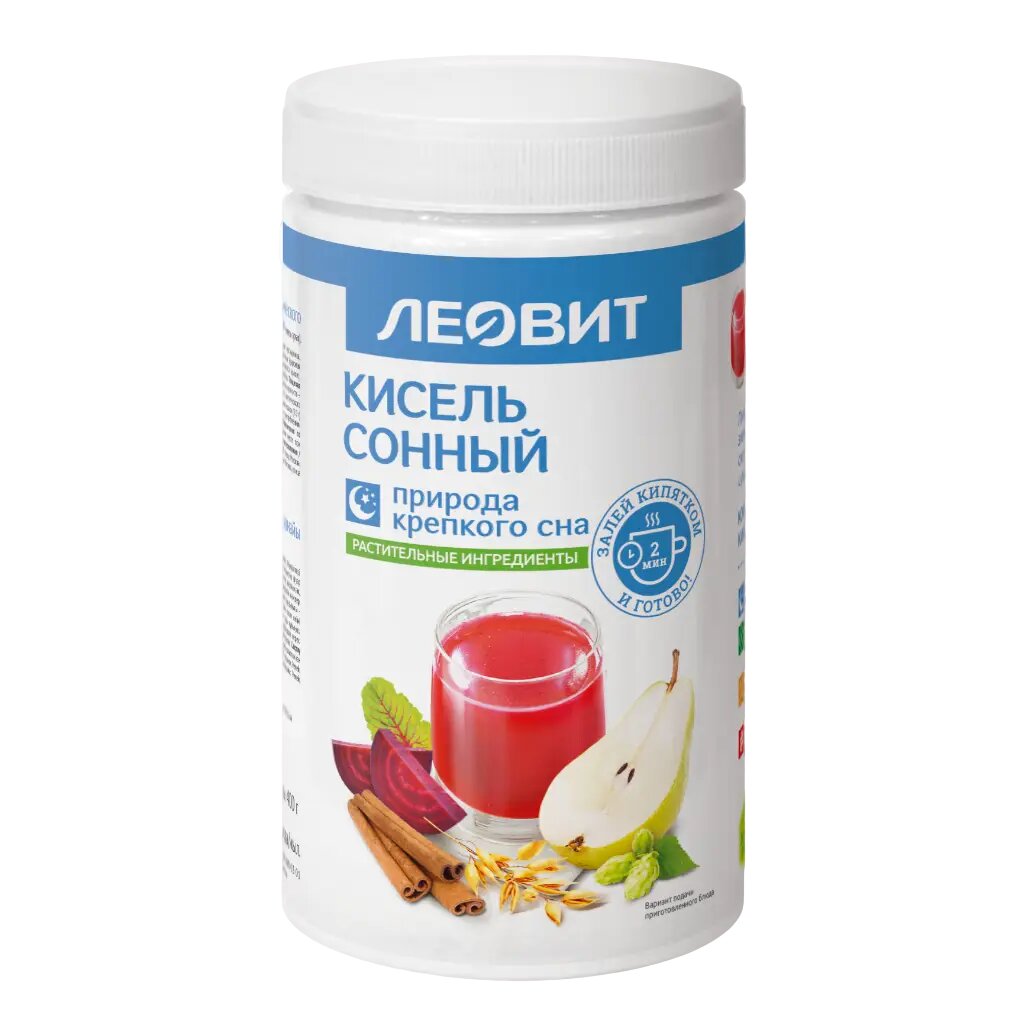 Леовит Кисель Сонный банка 400 г 1 шт