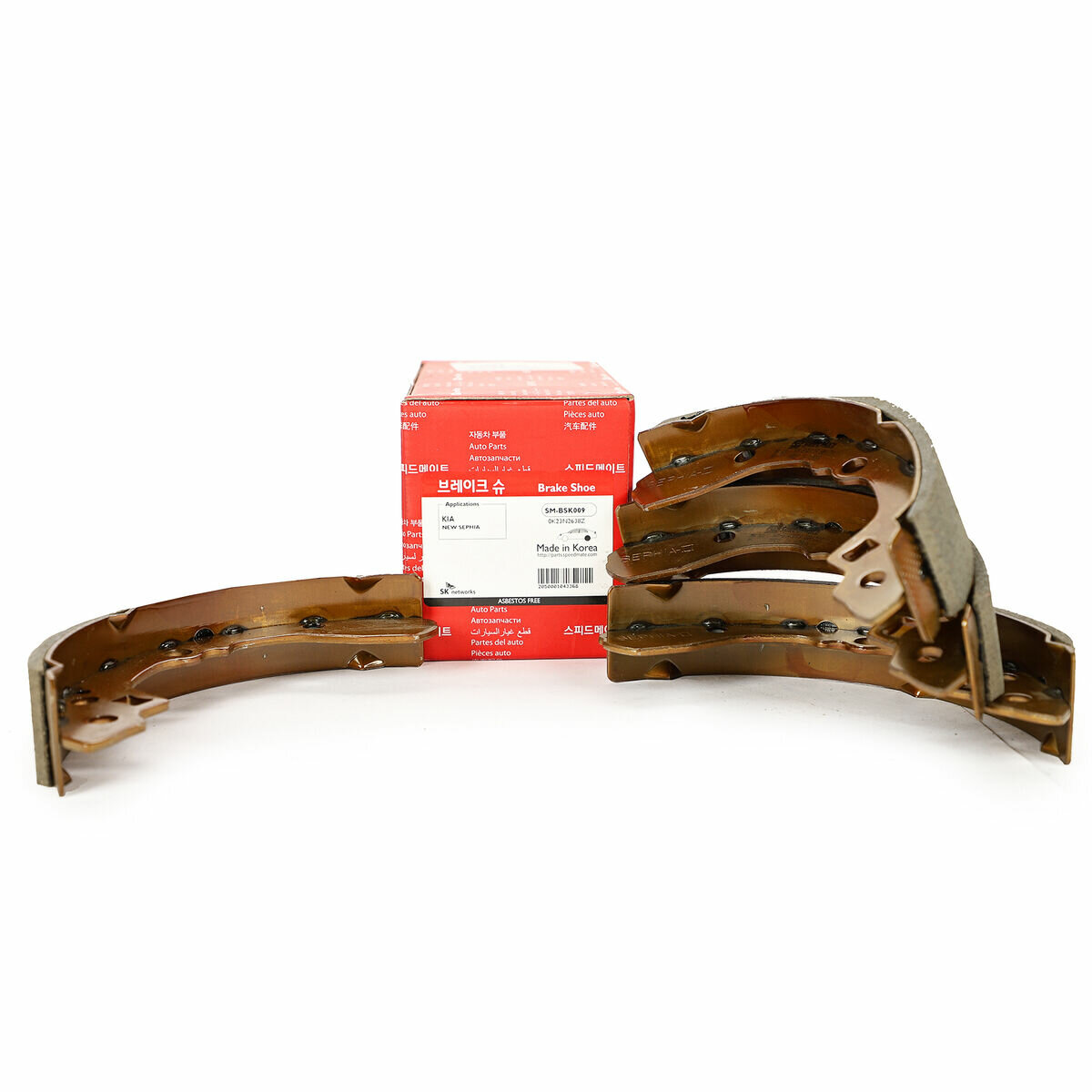 Колодки Барабанные Kia Spectra (Иж), Shuma (Fb) (1997-2004), Sephia (1997(Speedmate Sm-Bsk009)