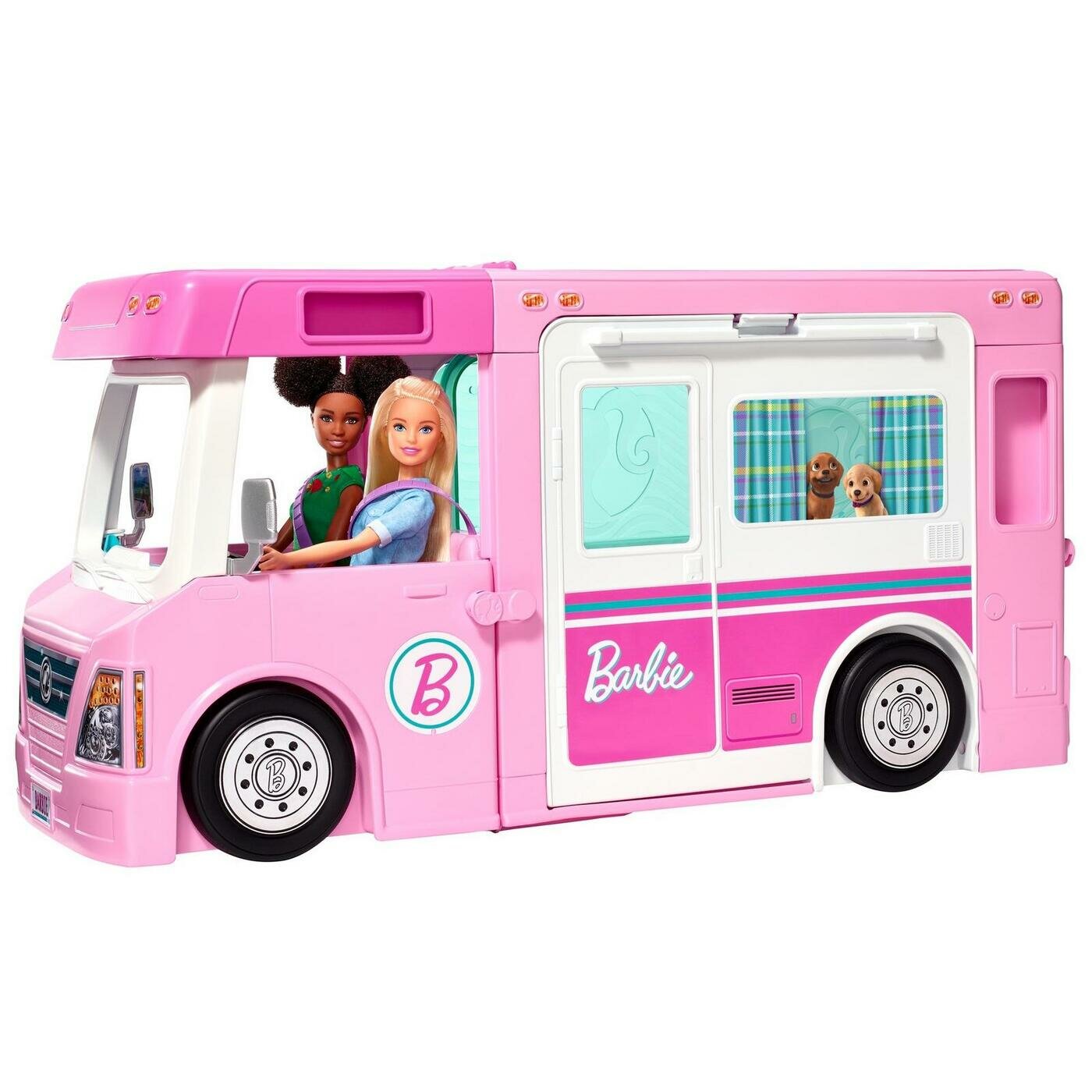 Игровой автобус с куклой Barbie Дом мечты на колесах автодом GHL93