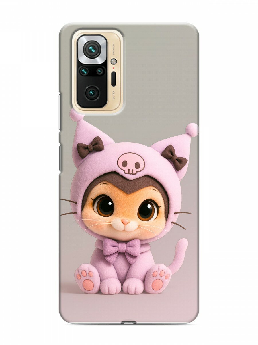 Чехол для Xiaomi RedMi Note 10 Pro с принтом для девочек (Сяоми Редми Ноут 10 Про)