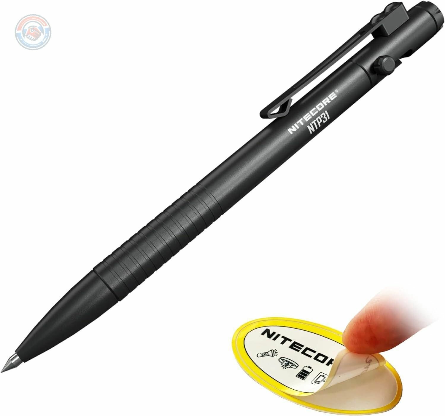 Тактическое перо Nitecore NTP31 для экстренных ситуаций с функцией разбития стекла и прочным корпусом