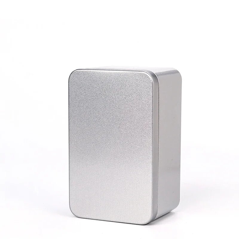 Металлическая коробка для хранения, Silver, 13x8x6.4cm MMJYSLIM