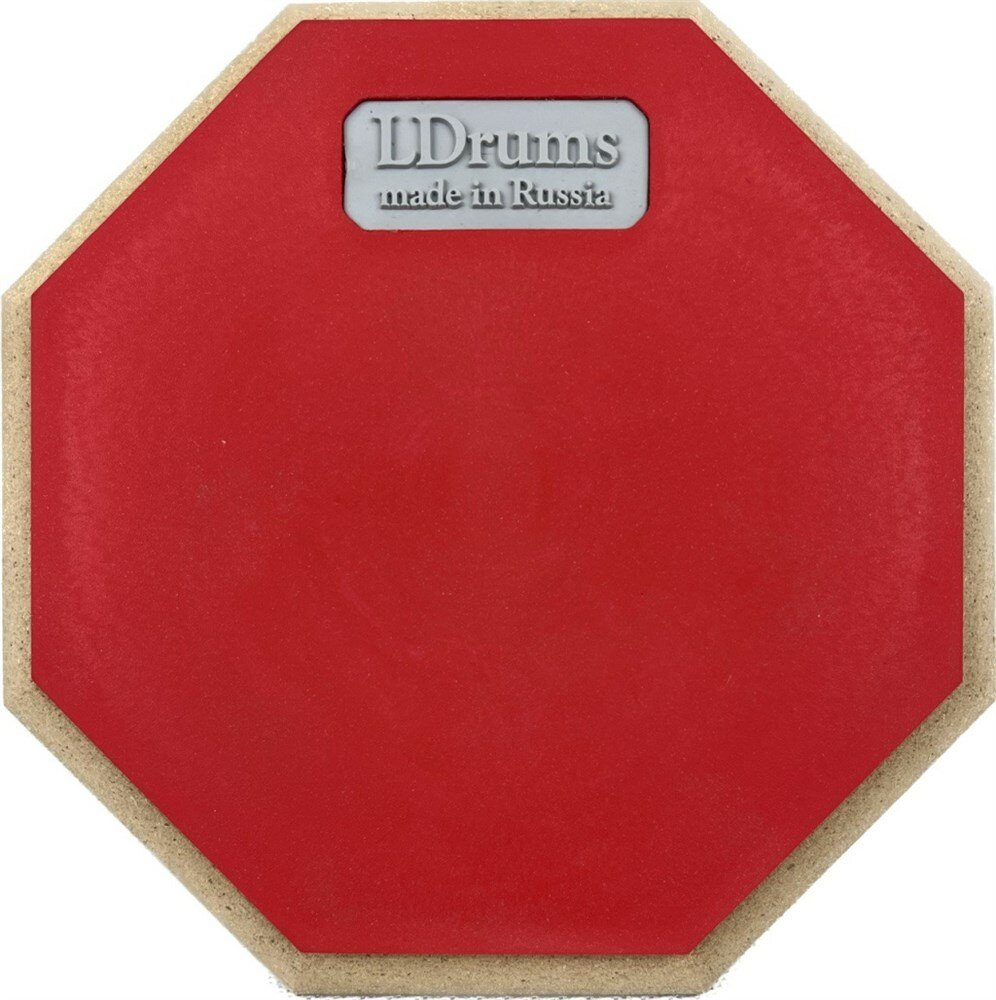 Ldrums LDTP8-RD Тренировочный пэд 8", резина, красный