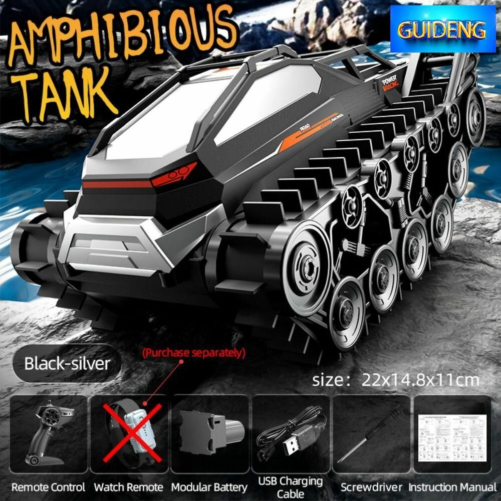 JJRC Q183 2.4G Полноприводный Автомобиль-Амфибия 4WD Вездеход Водонепроницаемый Детский Радиоуправляемый Автомобиль