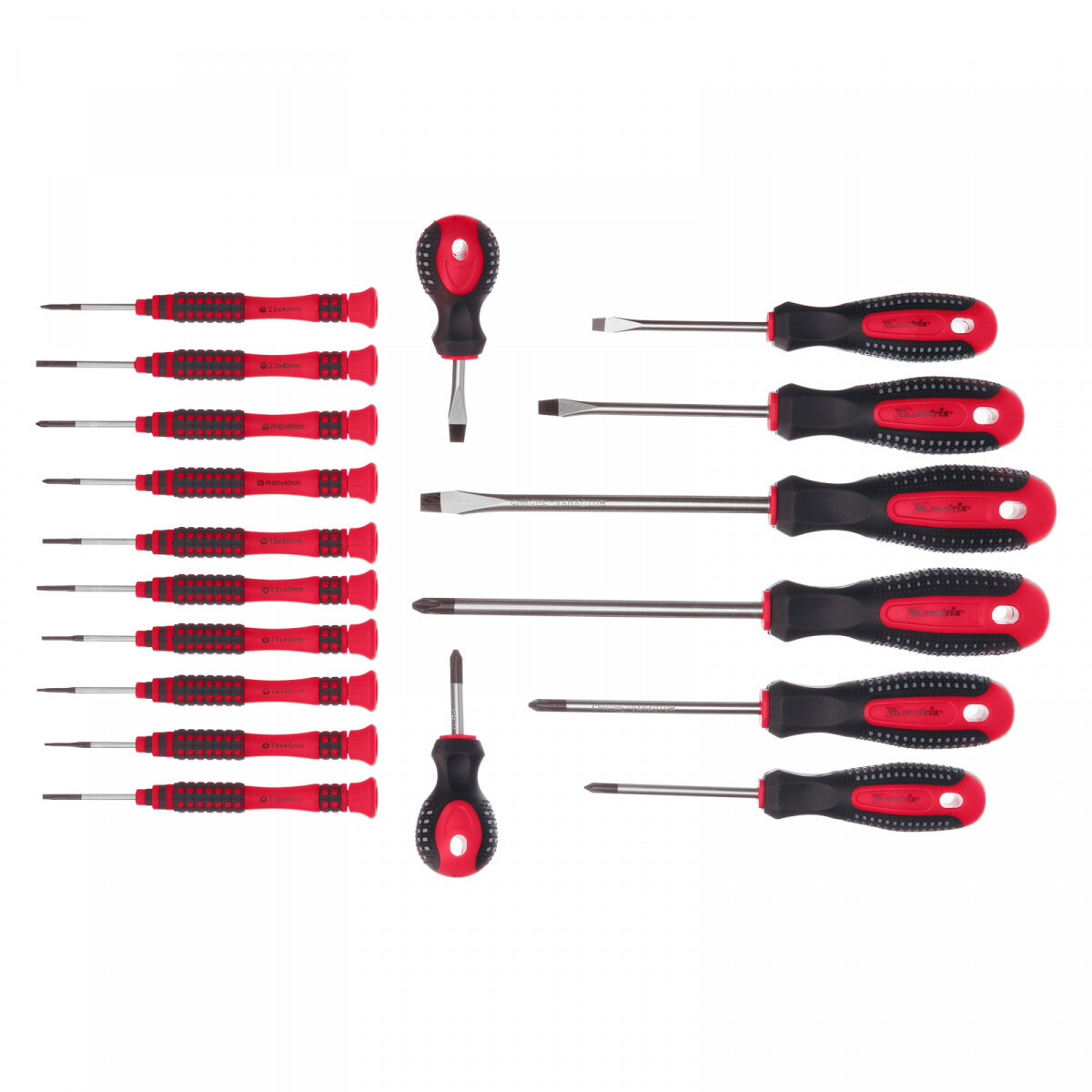 Набор отвёрток matrix Fusion, с подставкой, 18 штук