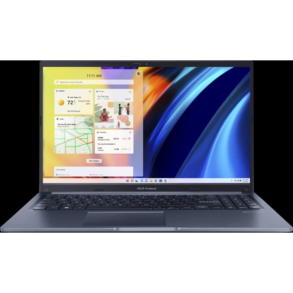 Ноутбук ASUS Vivobook 15 X1502VA-BQ924 90NB10T1-M01890 Blue 15.6" FHD i7 13620H/ 16Gb /SSD512Gb /Intel Iris Xe/noOs