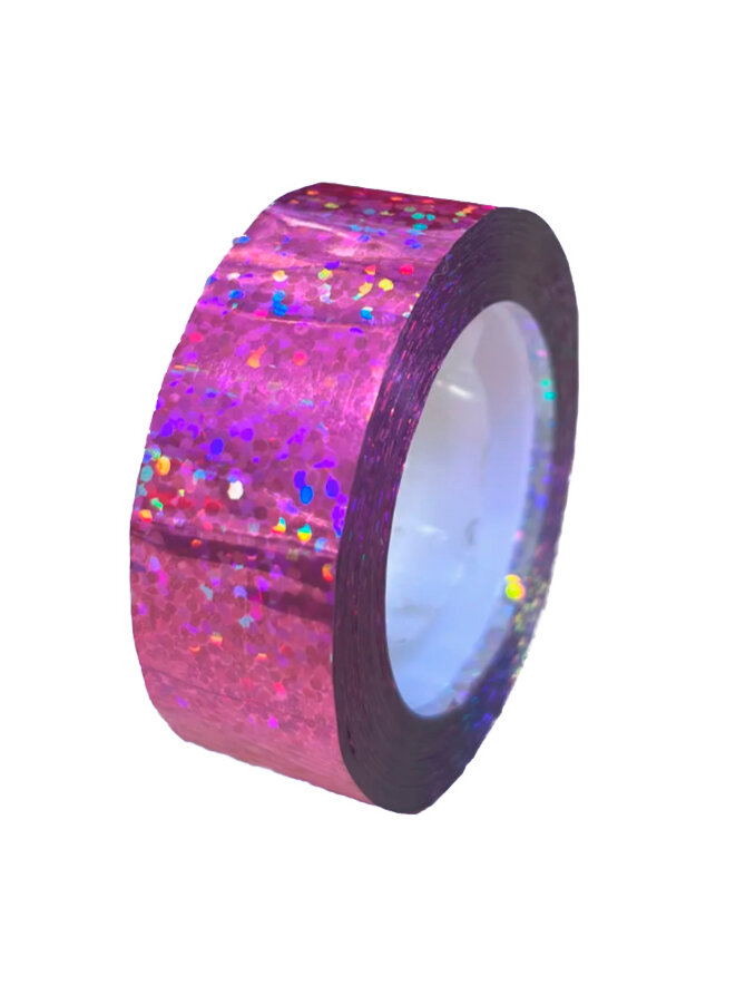 Обмотка для булав и обручей без подкладки 18мм*33м (Розовый)