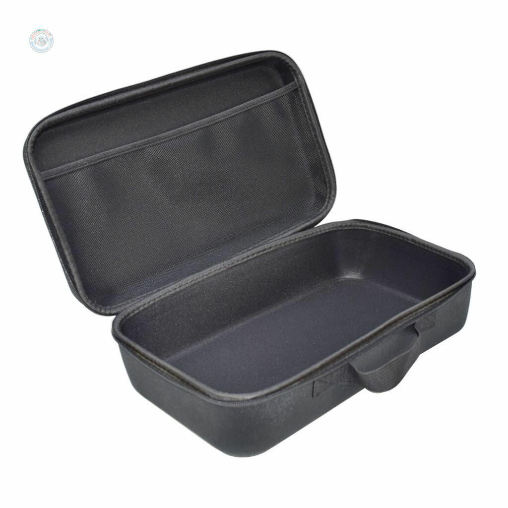 Многофункциональная сумка для инструментов, водонепроницаемый кейс из ткани Оксфорд с жестким корпусом EVA для дрели и мелкого крепежа, черно-оранжевый органайзер для мастера и туриста