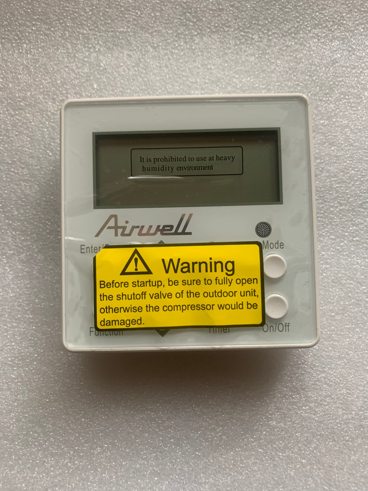 Airwell Z4E35AV32 проводной пульт управления для кондиционера