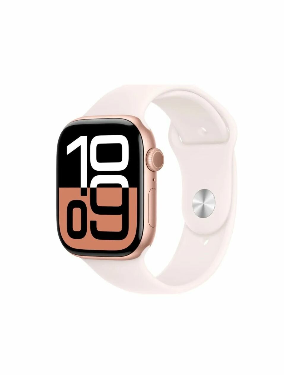 Смарт-часы Apple Watch Series 10, 42mm, Rose Gold 120-190мм, AMOLED Б/У уценка